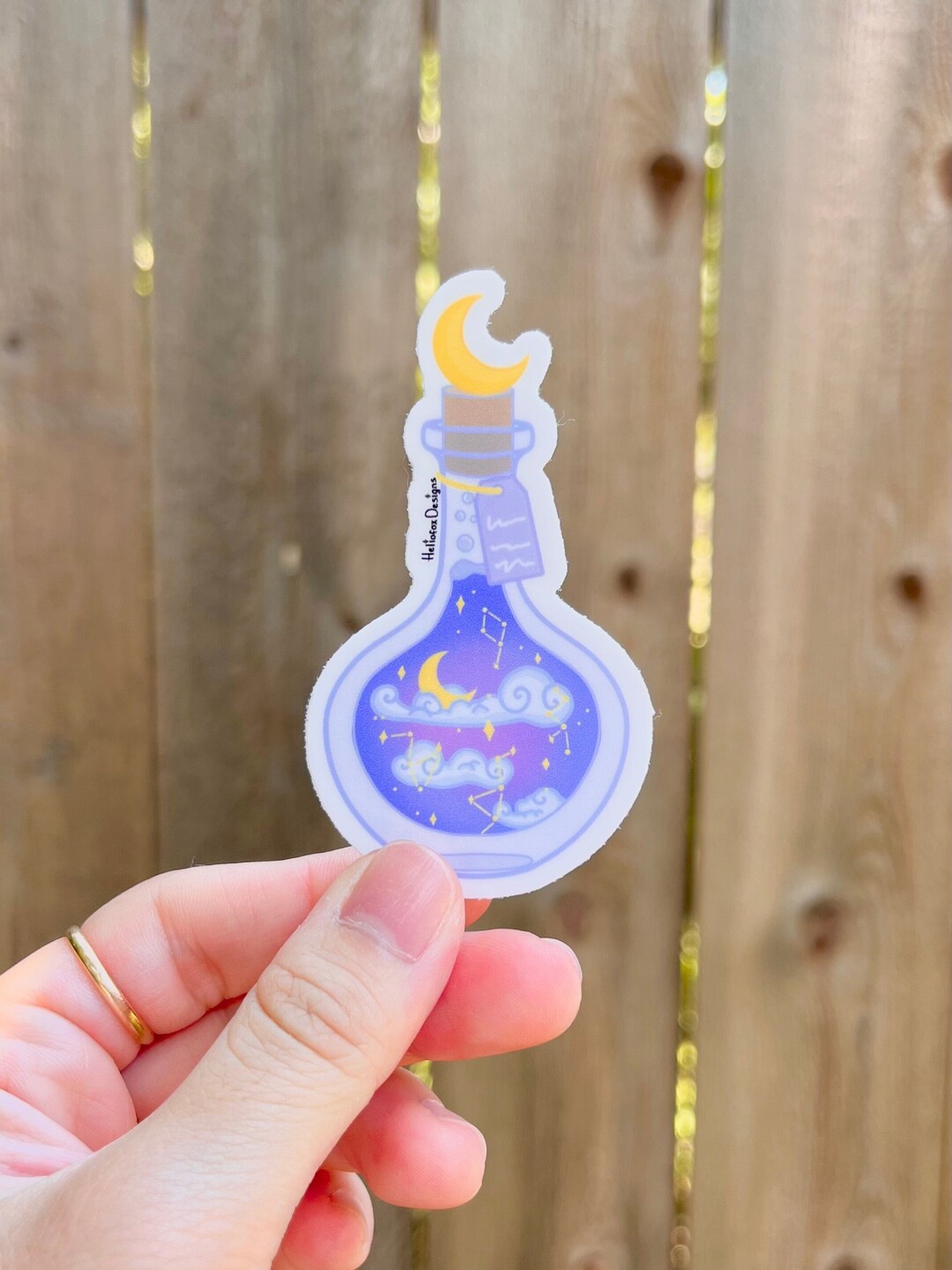 Potion Sticker, Witch Stickers, Potion Bottle Sticker, Moon Sticker ...