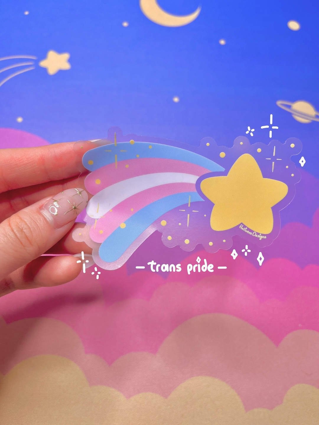 Trans Pride Sticker, Pride Decal, Pride Sticker, Trans Pride, Trans ...