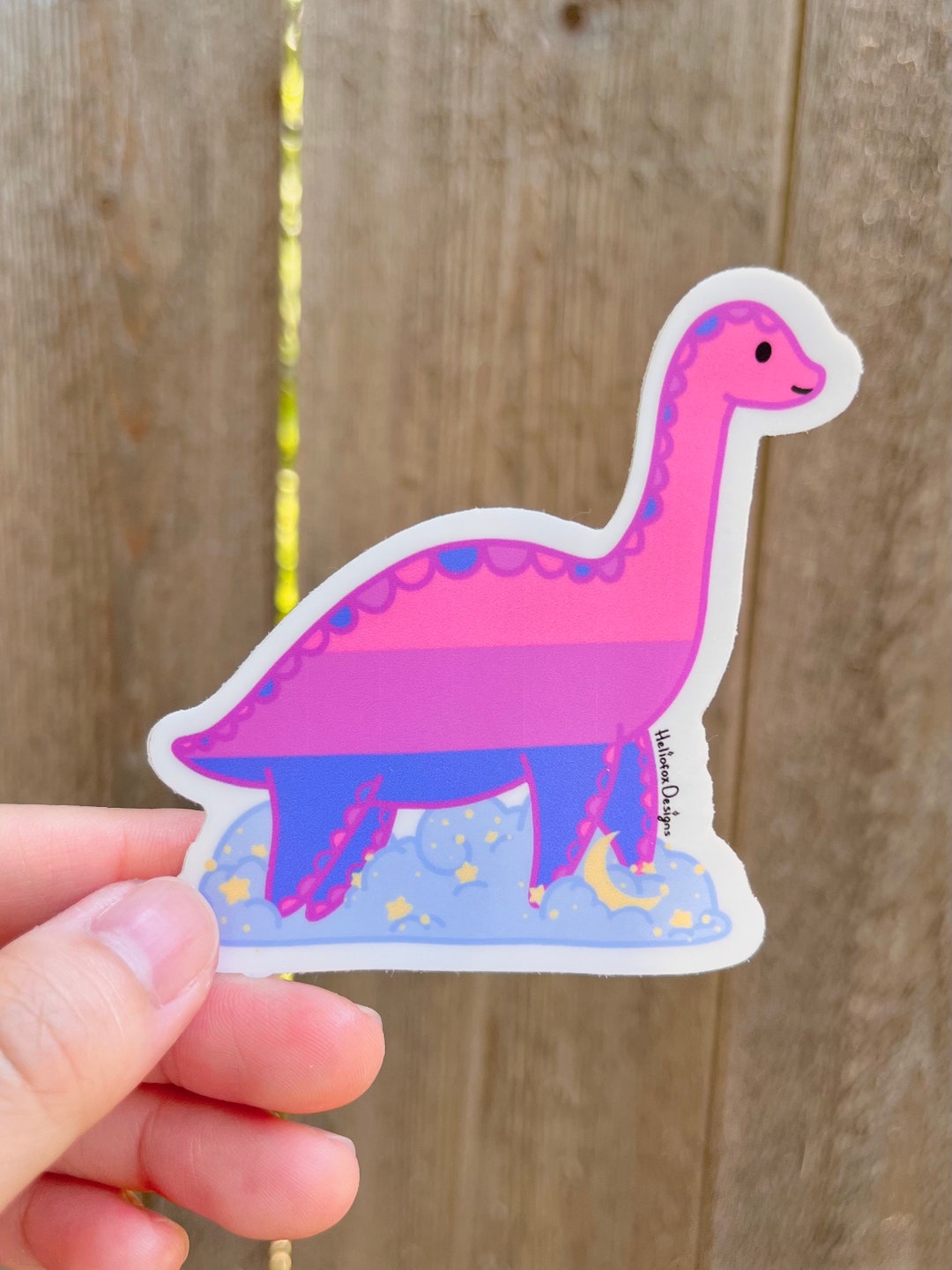 Bisexual Pride Sticker, Bisexual Flag Sticker, Pride Sticker, LGBTQIA ...