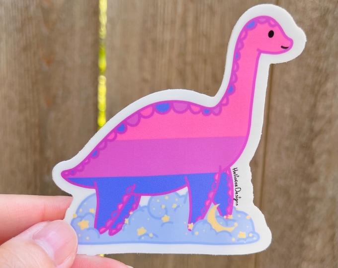 Bisexual Pride Sticker, Bisexual Flag Sticker, Pride Sticker, LGBTQIA ...