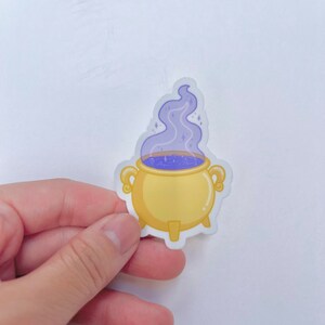 Magic Cauldron Sticker, Cauldron Sticker, Witch Cauldron Sticker, Witch ...