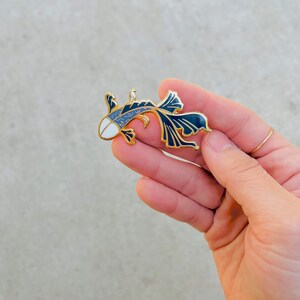 Starry Night Koi Fish Enamel Pin, Koi Fish Pin, Koi Fish Enamel Pin ...