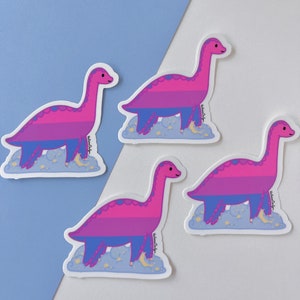 Bisexual Pride Sticker, Bisexual Flag Sticker, Pride Sticker, LGBTQIA ...