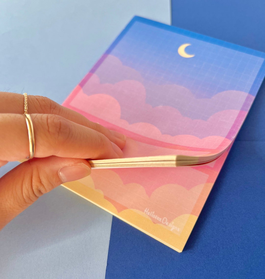 Gridded Notepad, Stationery, Stationery Set, Notepads Cute, Notepads ...