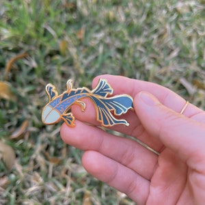 Starry Night Koi Fish Enamel Pin, Koi Fish Pin, Koi Fish Enamel Pin ...