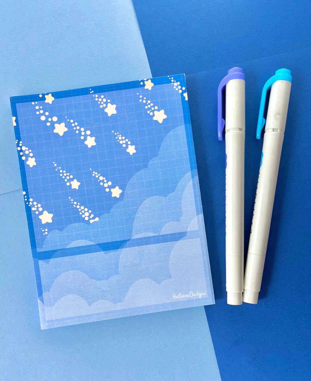 Gridded Notepad, Stationery, Stationery Set, Notepads Cute, Notepads ...