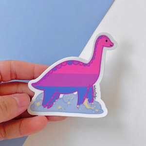 Bisexual Pride Sticker, Bisexual Flag Sticker, Pride Sticker, LGBTQIA ...