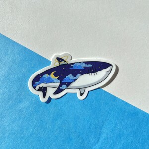 Shark Sticker, Great White Shark Sticker, Shark Sticker, Shark Gifts ...