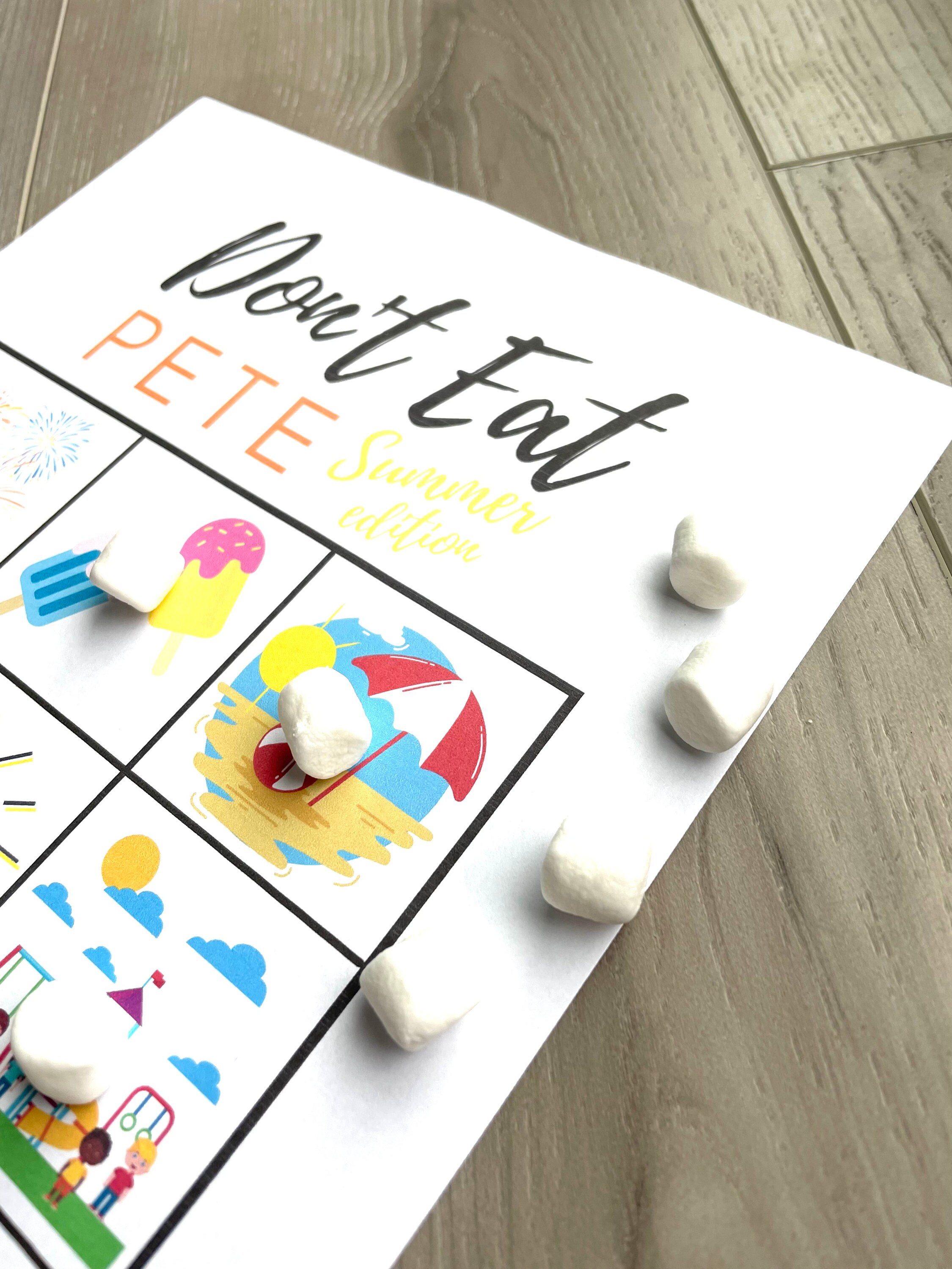Don't Eat Pete - Summer Edition | PRINTABLE Board Game | Ready to Go ...
