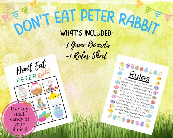 PRINTABLE Easter Activities | Easter Bingo | Easter Scavenger Hunt ...