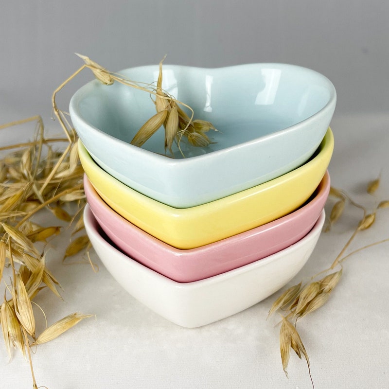 Ceramic Heart Dish - Etsy