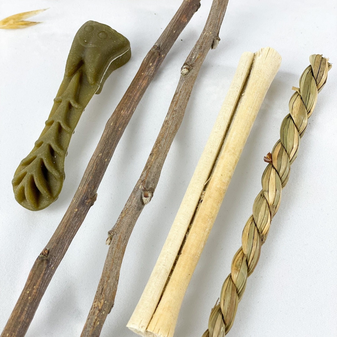 Natural Chews Variety Bundle (apple Stick, Bamboo Stick, Whimzees ...