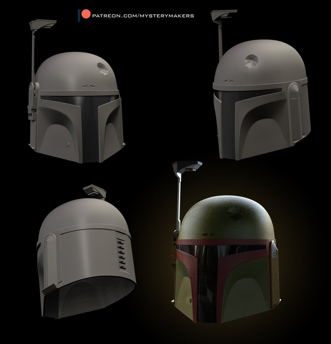 Boba Fett Full Body Armor From Book of Boba Fett Fan Art - Etsy