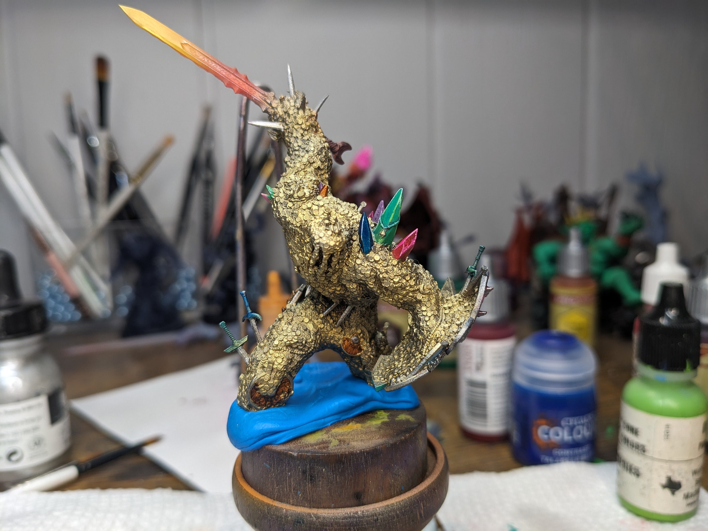 Gold Golem || Loot & Treasure Golem - Etsy