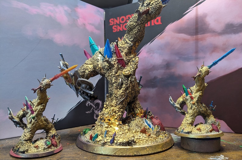Gold Golem || Loot & Treasure Golem - Etsy