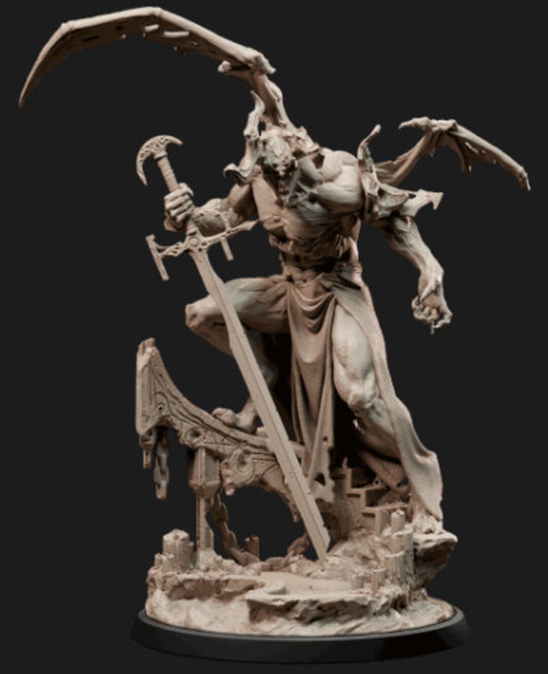 Delos the Blood Pact Demon - Etsy