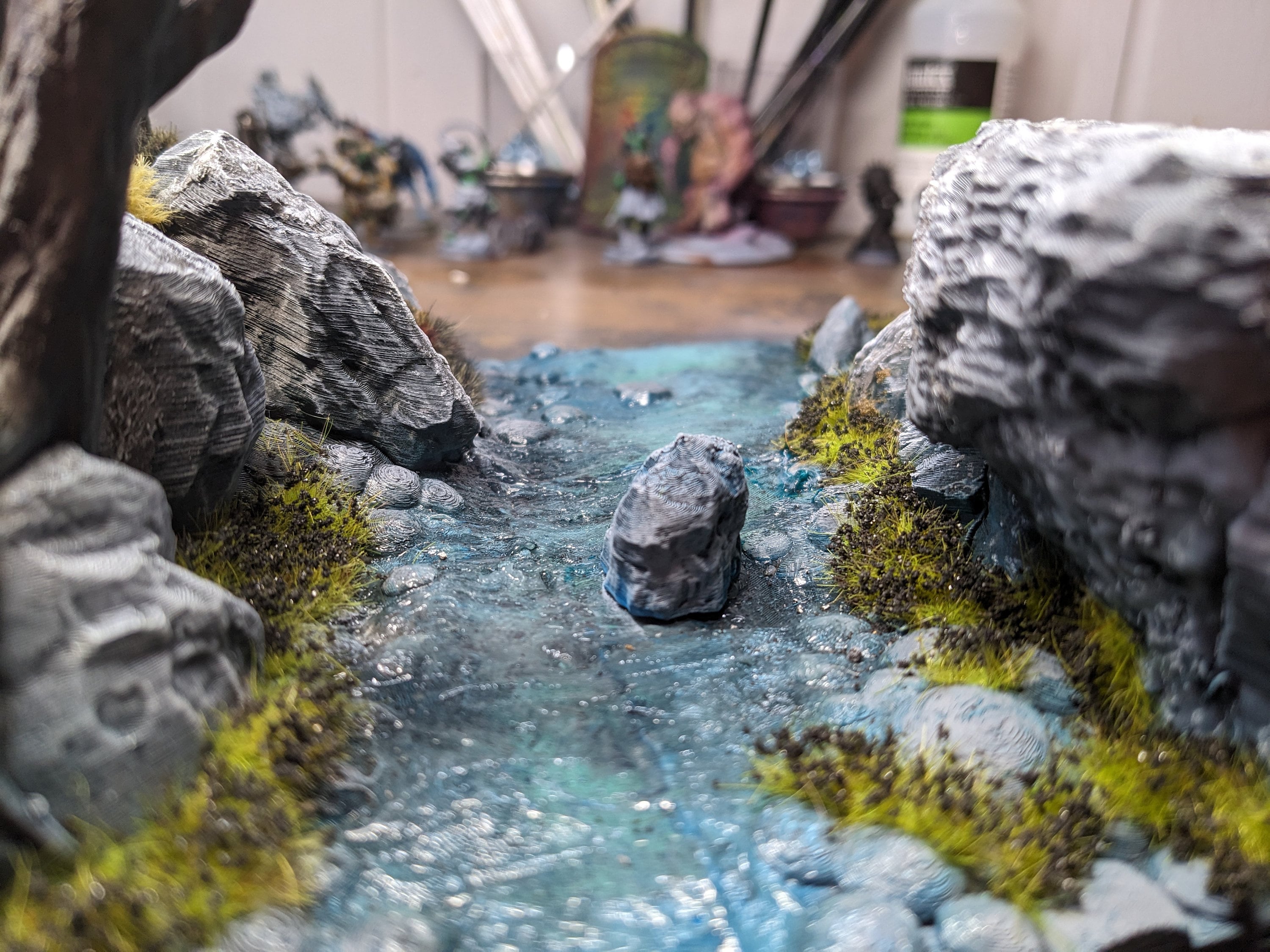 Diorama Riverbed || D&D || Pathfinder || TTRPG - Etsy
