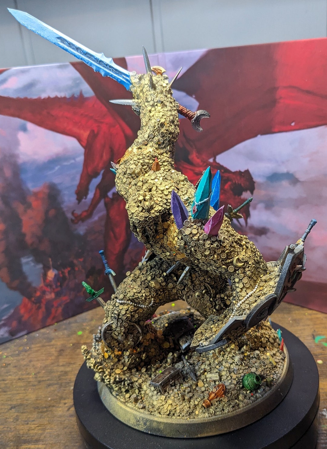 Gold Golem || Loot & Treasure Golem - Etsy