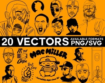 Mac Miller Svg - Etsy
