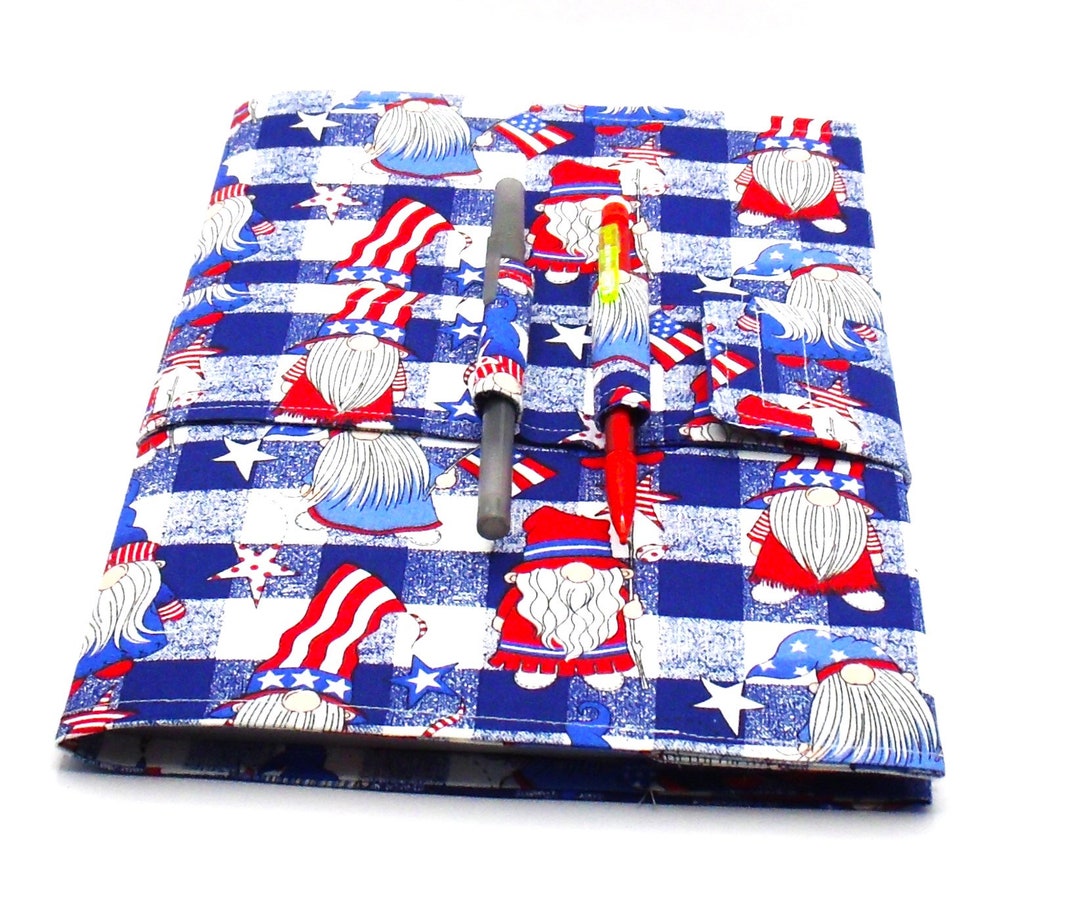 Patriotic Gnomes Handmade Composition Notebook Cover Set - Etsy