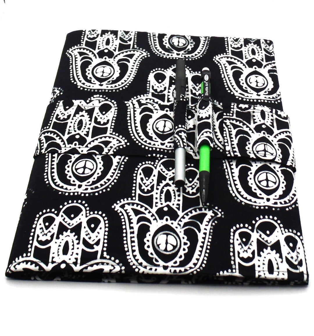Hamsa Batik Handmade Composition Notebook Cover Set - Etsy