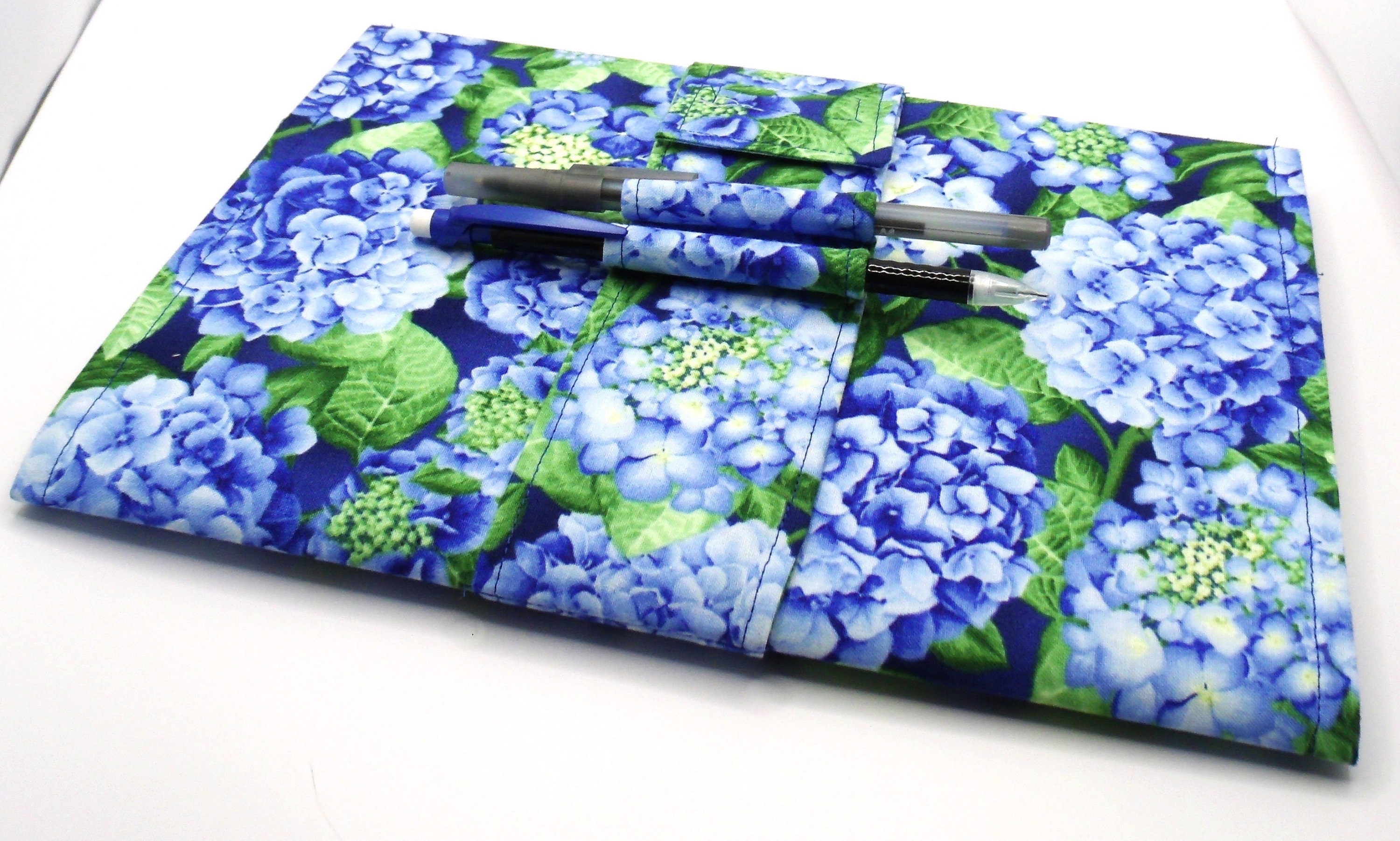 Hydrangea Blooms Handmade Composition Notebook Cover Set - Etsy