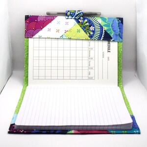 Purple Posies Handmade French Braid Patchwork Composition Notebook Set ...