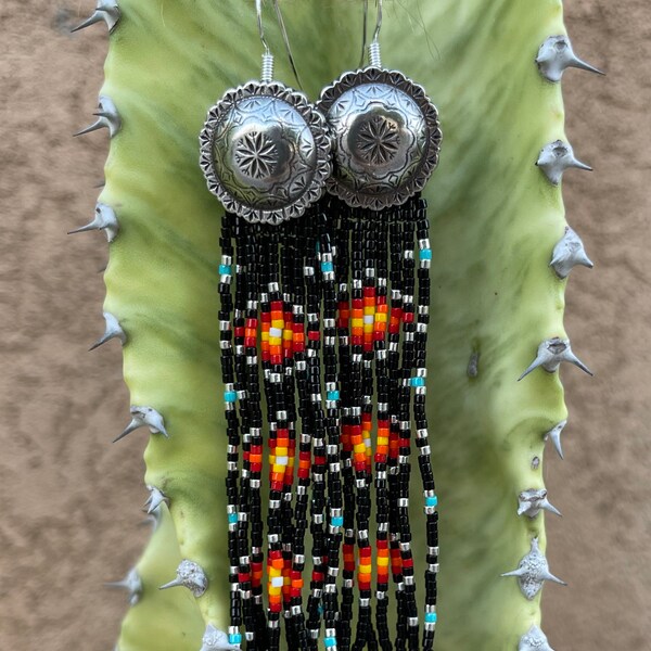 Concho Earrings - Etsy