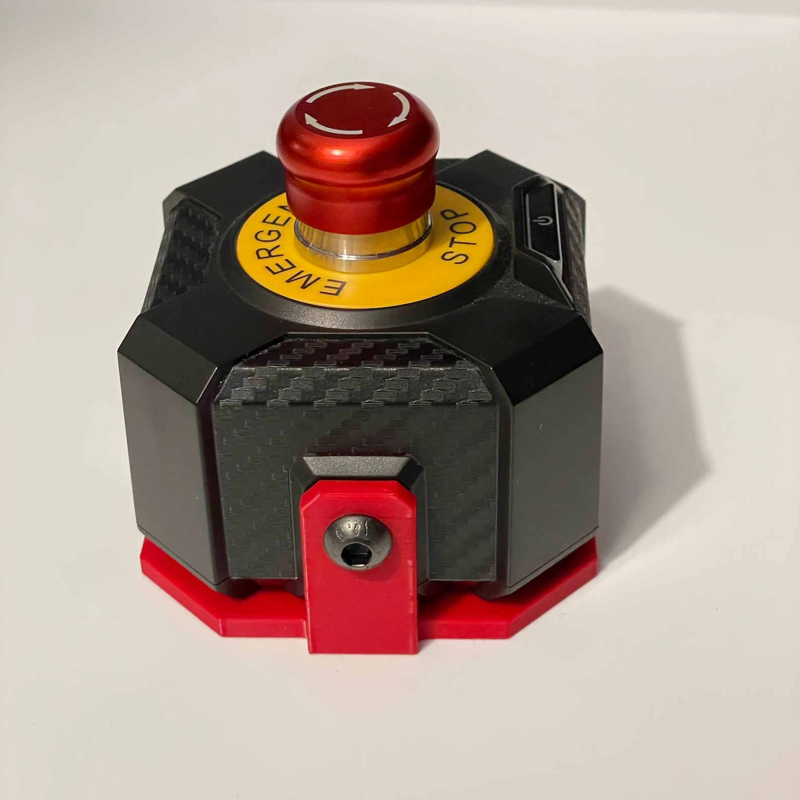 Fanatec Emergency Stop Power Button Mount for 8020 Sim Racing Rig - DD ...