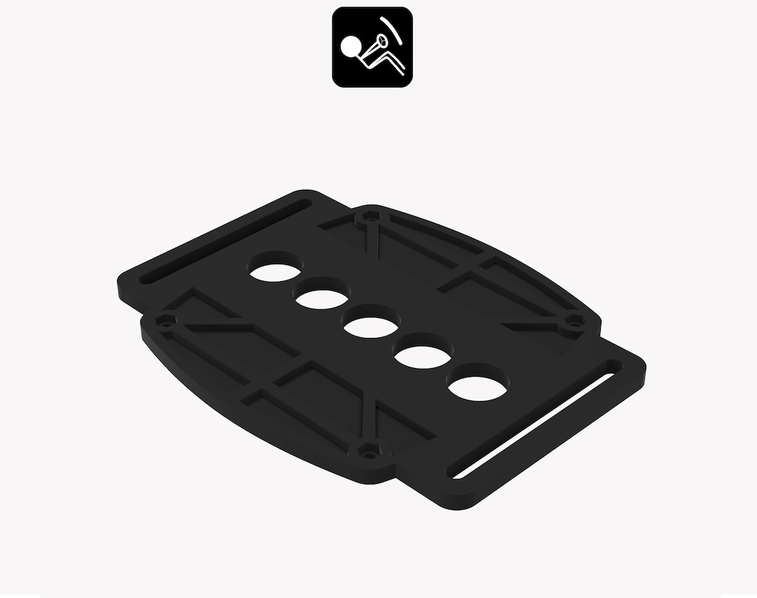 Adjustable Bass Shaker Sim Racing Mount - Dayton Audio BST-1 - Etsy