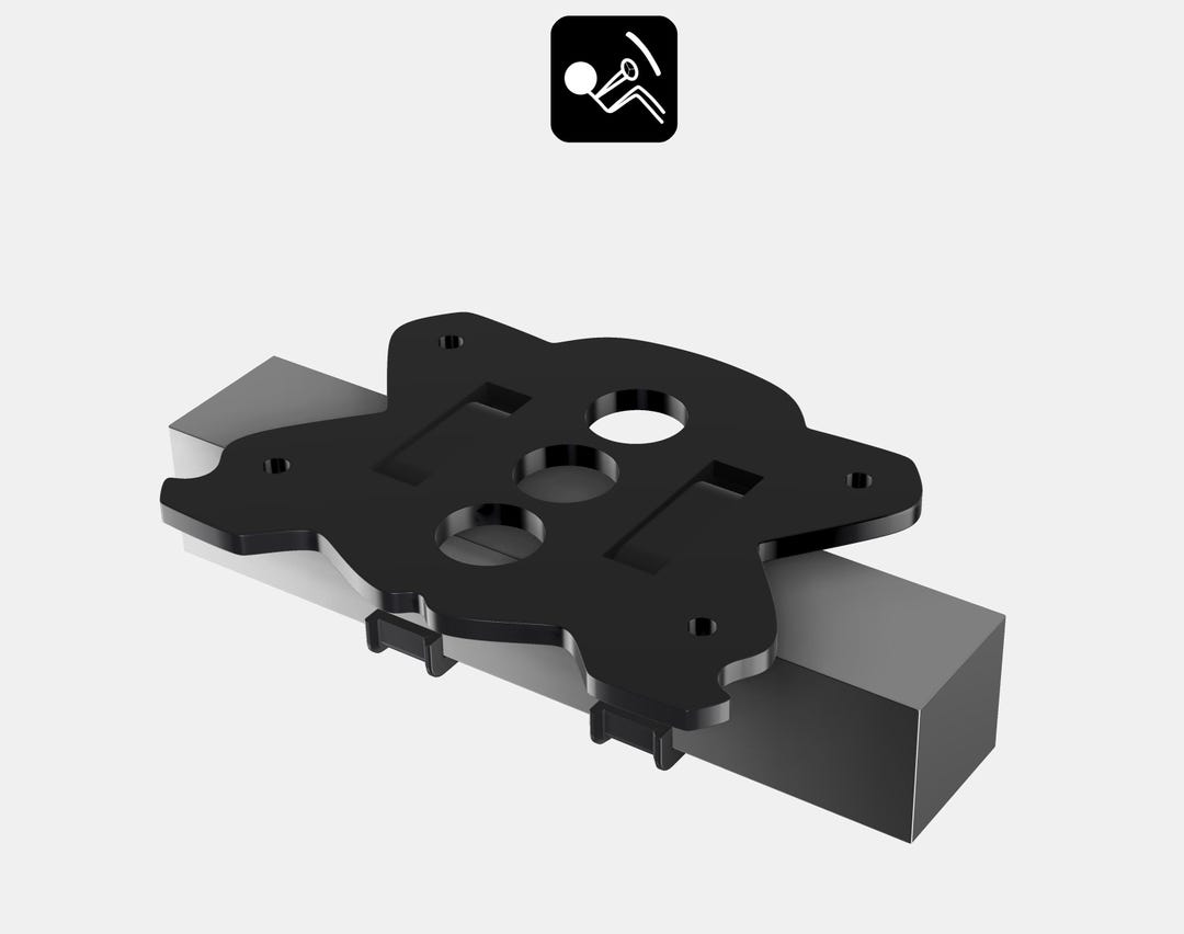 Bass Shaker Square Tube Mount - Buttkicker Advance - Next Level Racing ...