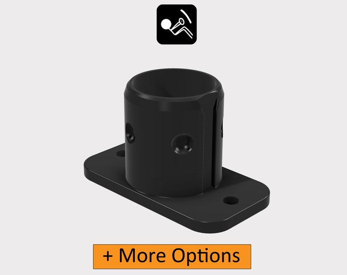 8020 Fanatec DD1/2 PSU Mounting Bracket M6 40 Series Profile 40/80, 40/ ...