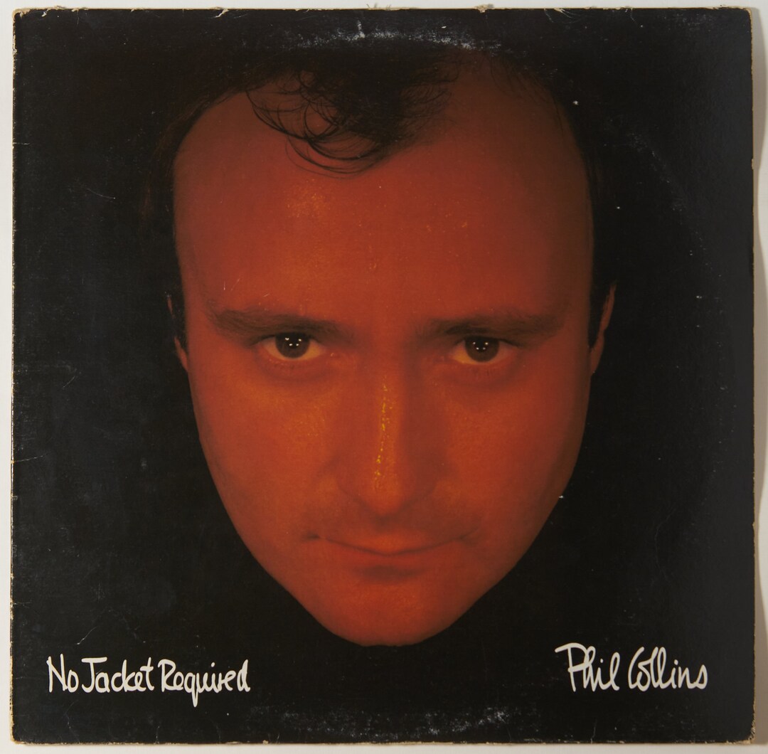 Phil Collins - No Jacket Required - Vinyl Record - Etsy
