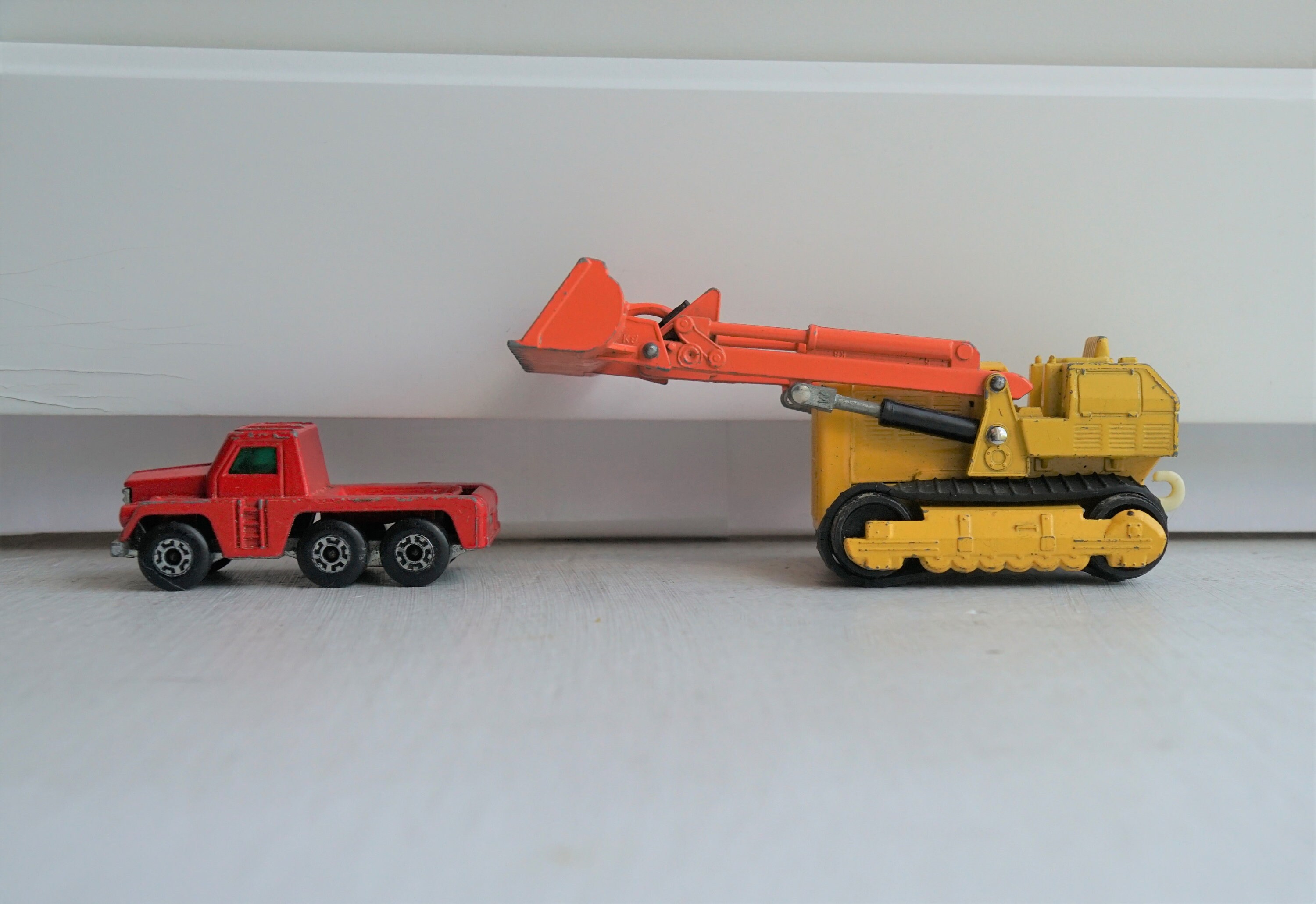 4 Vintage Diecast Toy Construction Vehicles, Mixed Manufacturers - Etsy