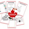 Canada Day Paper Crown Printable Craft Coloring DIY Canada Flag Paper ...