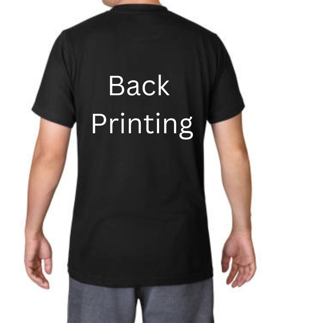 Back Printing - Etsy