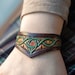 Forestcore Women's Jewelry. Leather Bracelet for Fairy - Etsy