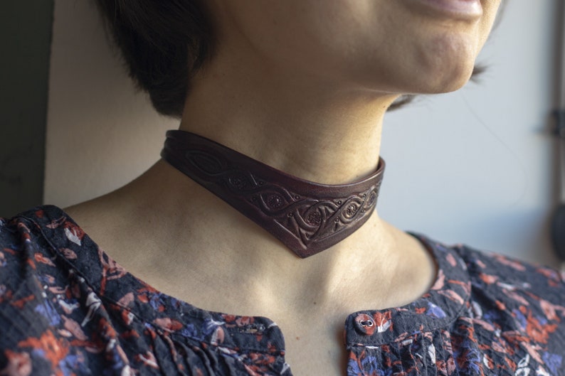 Brown Shaman Necklace for Cosplay Forest Witch's Jewerly - Etsy