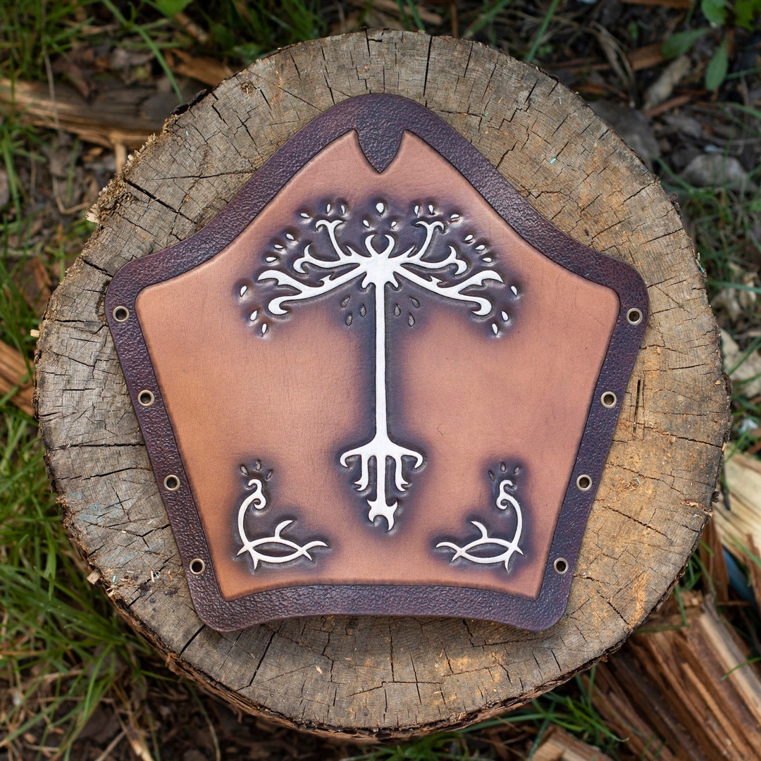 Aragorn's Bracer With the Tree of Gondor. Vambrace for Lotr Cosplay ...