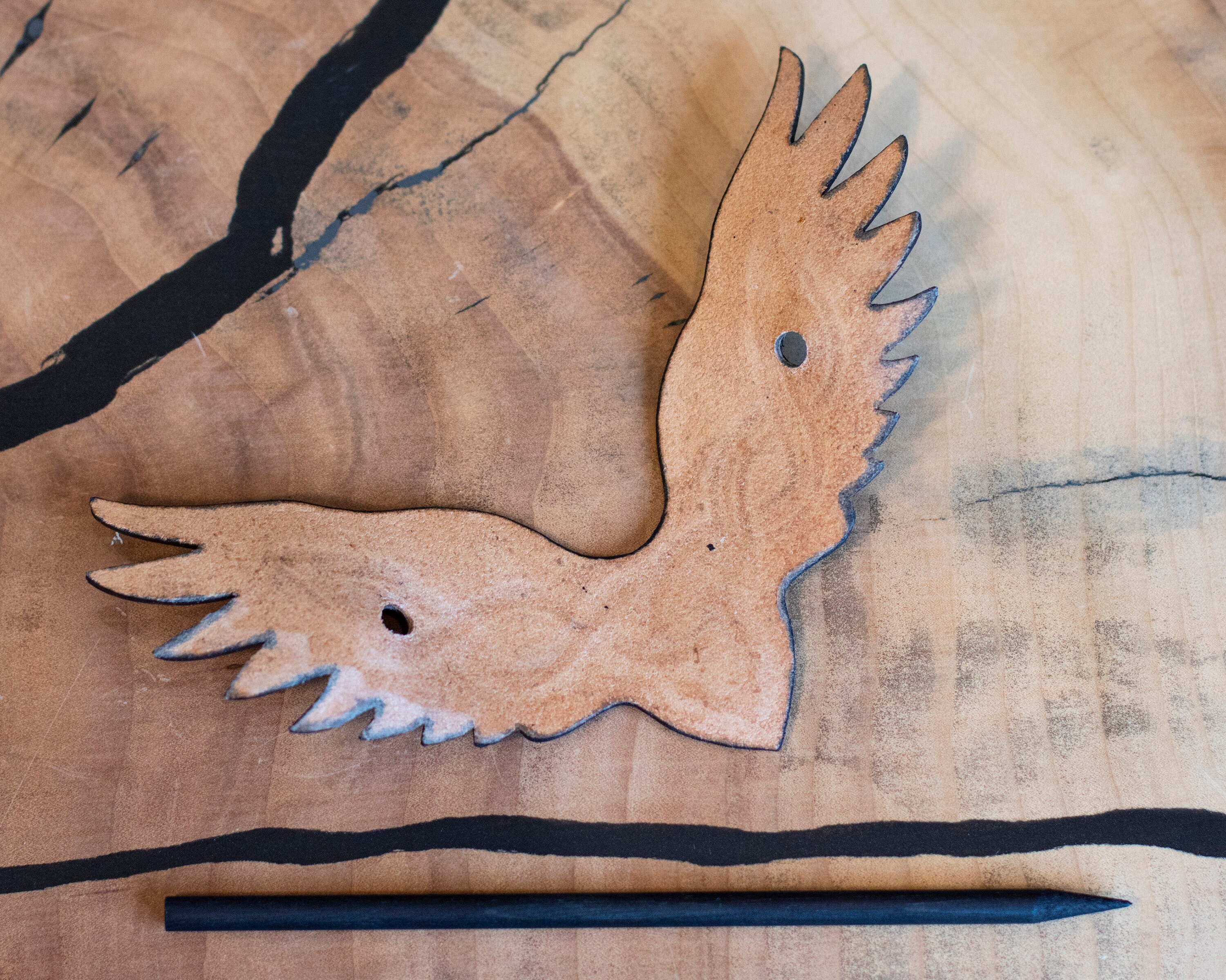 Barrette With Celtic Phoenix. Celtic Hair Jewelry for Women. - Etsy