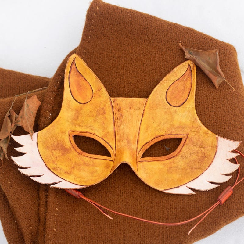 Custom Therian Fox Mask - Etsy