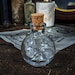 Moon Water Potion Bottle W/glass Topper Goddess Witch Witchcraft ...