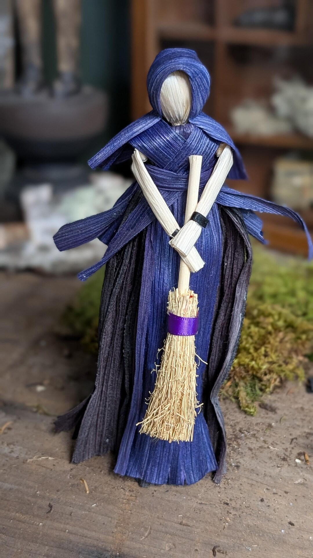 Corn Husk Doll - Corn Dollie - Altar - Poppet- Pagan- Wiccan - Witch ...