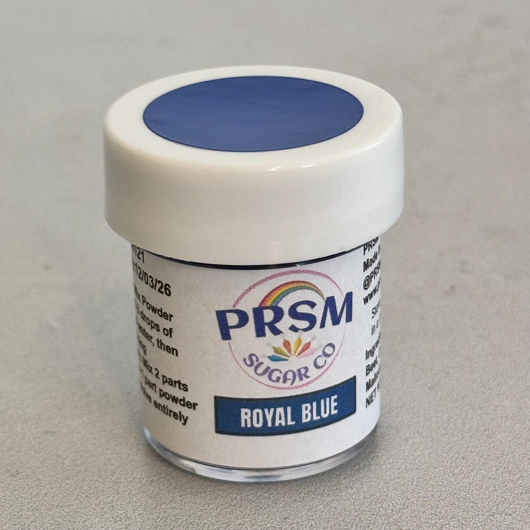 Royal Blue Dye Free Powder - Etsy