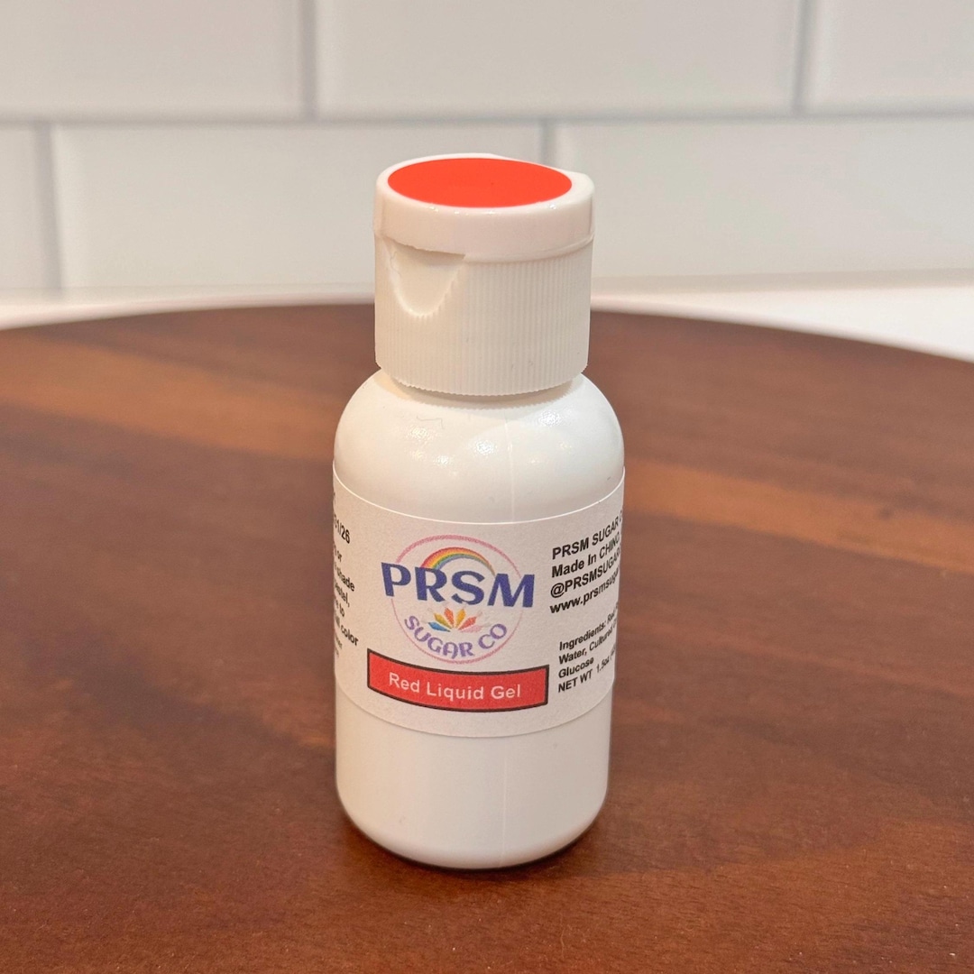 Red Liquid Gel Dye Free - Etsy