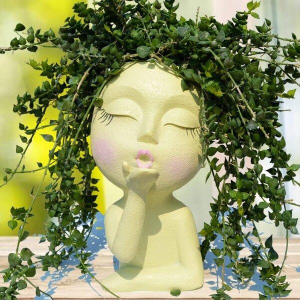 Head Planter - Etsy