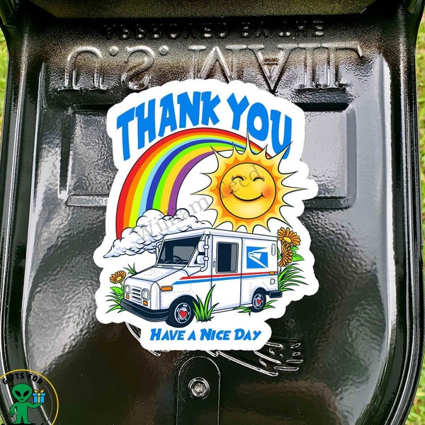 Mailman Decal - Etsy