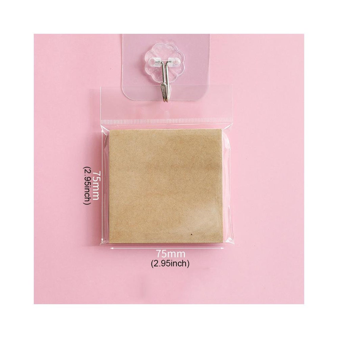 4-pack of Minimalistic 80-sheet Self-adhesive Sticky Note - Etsy