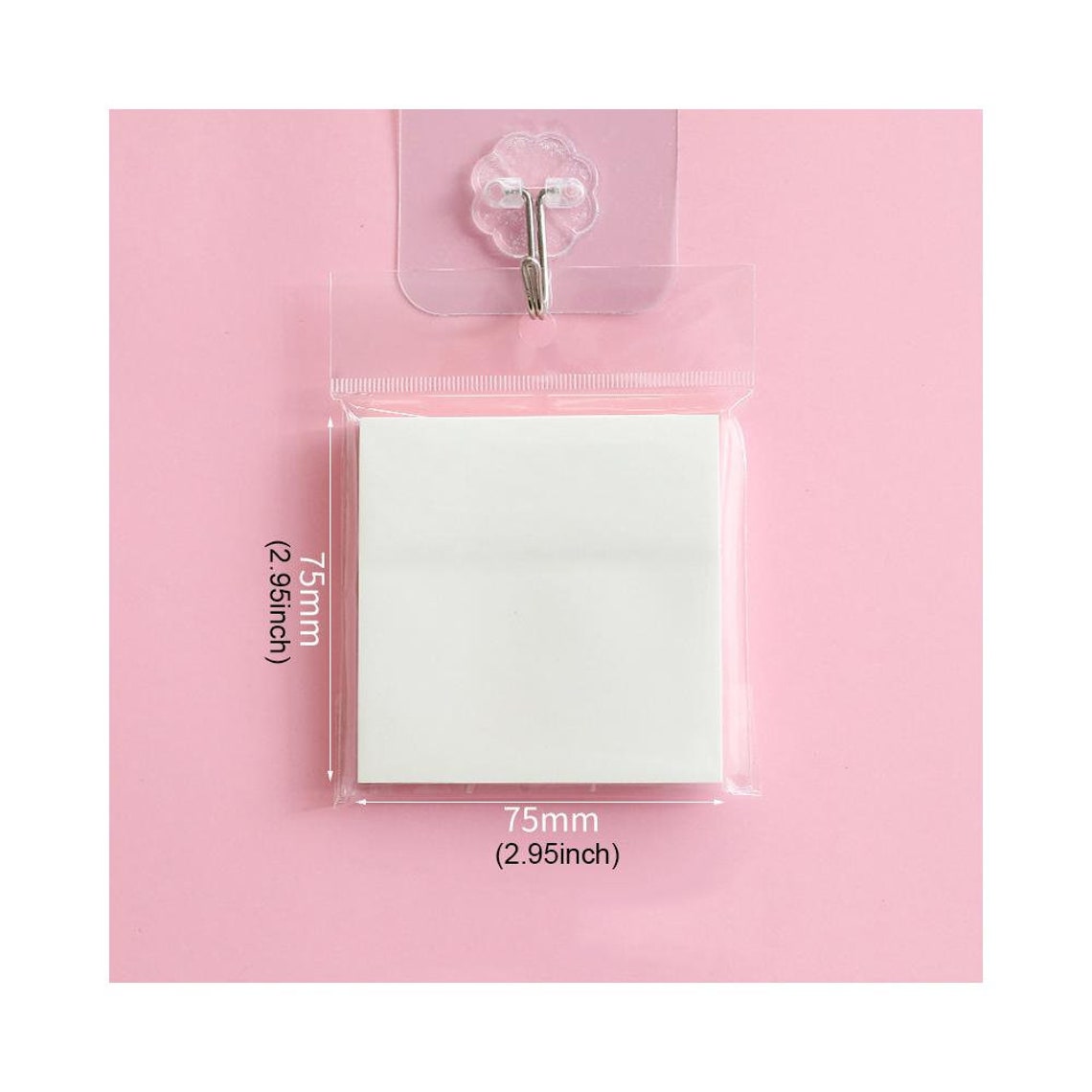 4-pack of Minimalistic 80-sheet Self-adhesive Sticky Note - Etsy