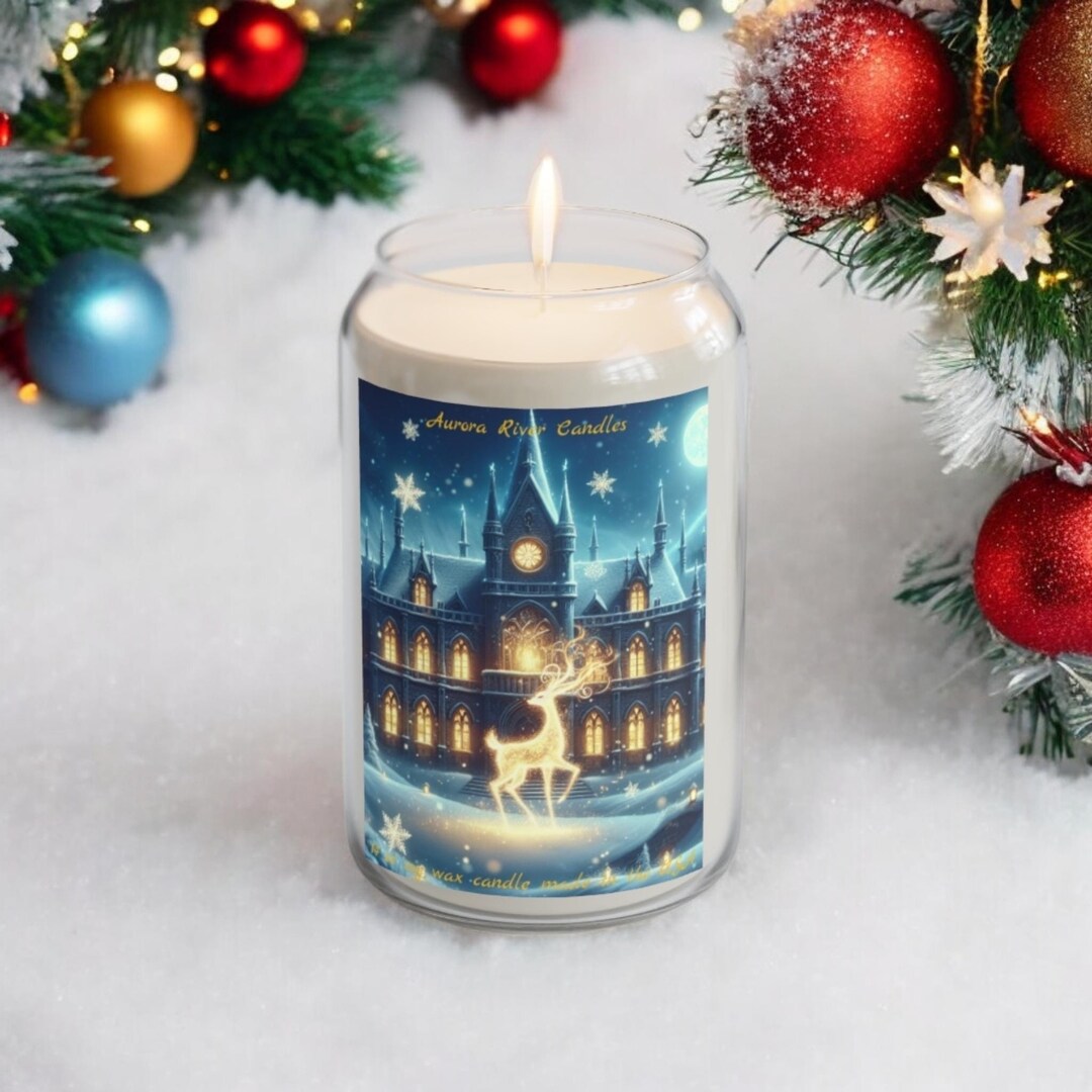 Harry Potter Inspired Patronus Hogwarts Candle, Bookish Nerdy Gifts ...